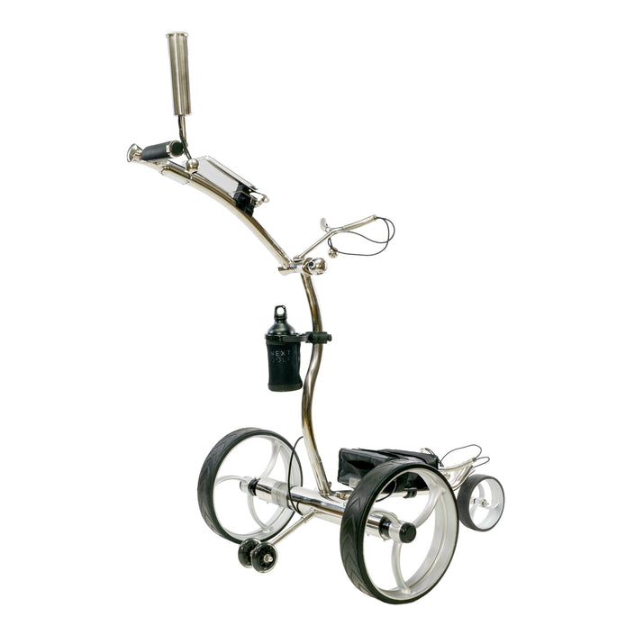 EPG eR-Pace G Luxury Remote Golf Trolley Cart Caddy, Stainless Steel ...